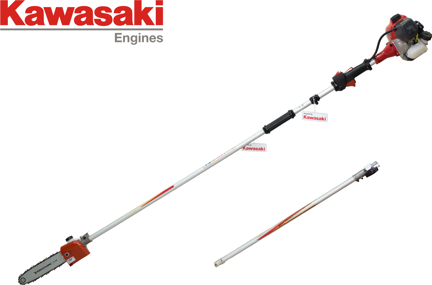KAWASAKI TJ27E Κονταροπρίονο βενζίνης διαιρούμενο 25.4cc 218.133 εως 12 ...