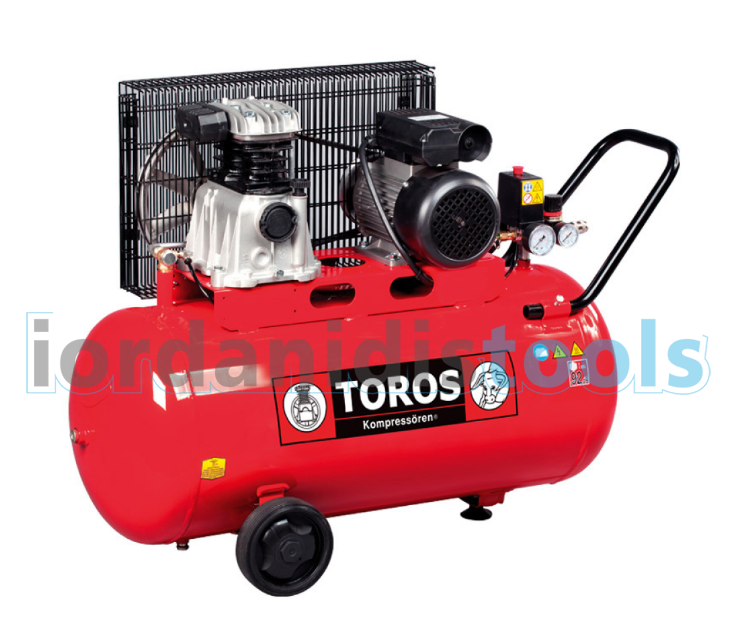 TOROS: ΑΕΡΟΣΥΜΠΙΕΣΤΗΣ ΜΕ ΙΜΑΝΤΑ 90LIT/3HP 400V