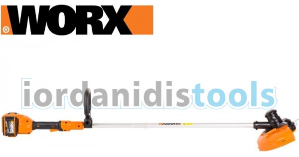 WORX WG183E 2x20V θαμνοκοπτικό μπαταρίας