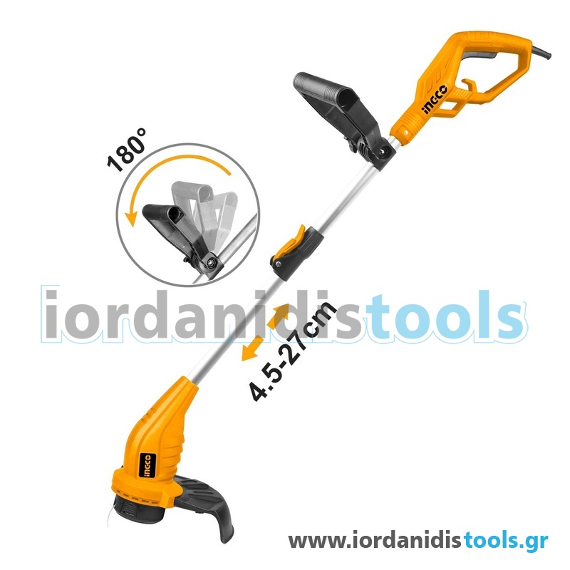 INGCO Ηλεκτρικό Χλοοκοπτικό Τρίμερ 350W GT3512