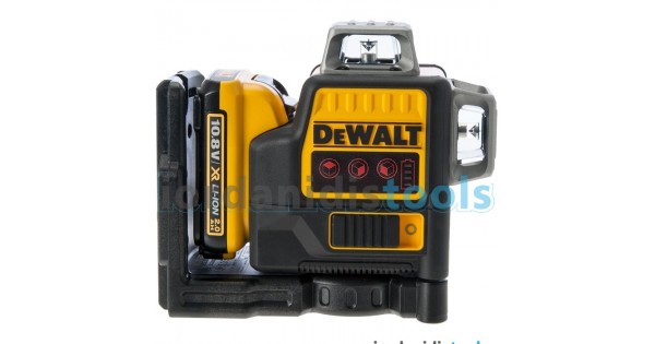 DEWALT - ΑΥΤΟΡΥΘΜΙΖΟΜΕΝΟ ΛΕΪΖΕΡ 3X 360° ΣΤΑΥΡΟΥ-ΚΟΚΚΙΝΗΣ ΓΡΑΜΜΗΣ DCE089D1R