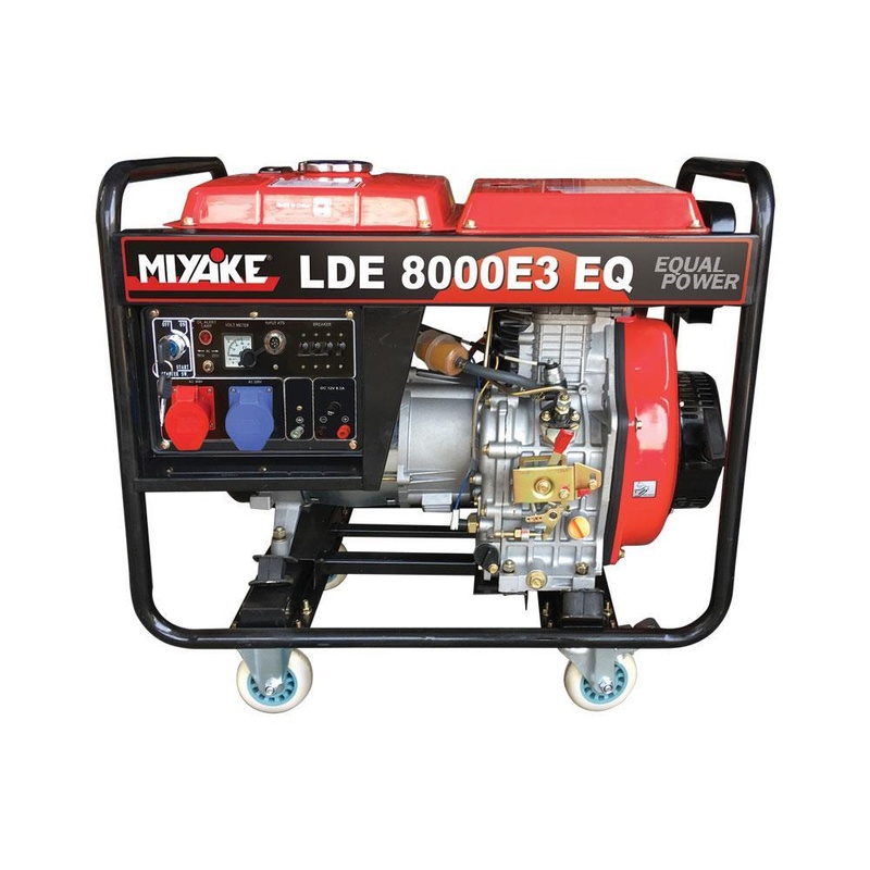 ΗΛΕΚΤΡΟΠΑΡΑΓΩΓΟ ΖΕΥΓΟΣ ΠΕΤΡΕΛΑΙΟΥ MIYAKE LDE 8000E3 EQ ΑΝΟΙΧΤΟΥ ΤΥΠΟΥ ...