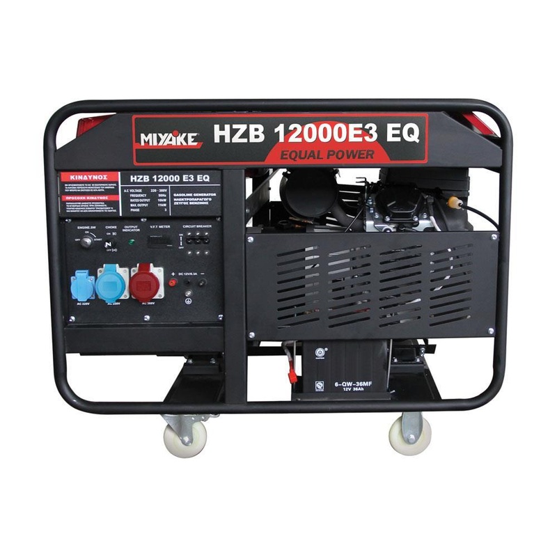 ΗΛΕΚΤΡΟΠΑΡΑΓΩΓΟ ΖΕΥΓΟΣ ΒΕΝΖΙΝΗΣ MIYAKE HZB 1200 E3 EQ 202333 ΕΩΣ 12 ...