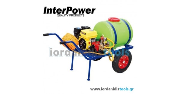 Ψεκαστικό Βυτίο Καρότσι Ιnterpower 80 Λίτρα