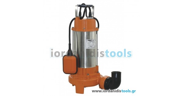 KRAFT - Υποβρύχια Αντλία Λυμάτων INOX με Κοπτήρα 1300W