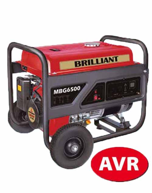 Γεννήτρια ρεύματος BRILLIANT MITSUBISHI MBG 6500 - 6,9KVA - 220 Volt ...