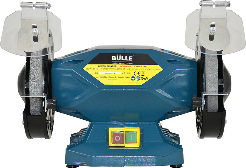 BULLE Δίδυμος Τροχός Πάγκου 350W 150mm 41843
