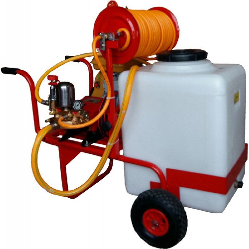 FARMATE 100L Ψεκαστικό τροχήλατο με δοχείο 100lt με κινητήρα LL 6.5hp ...