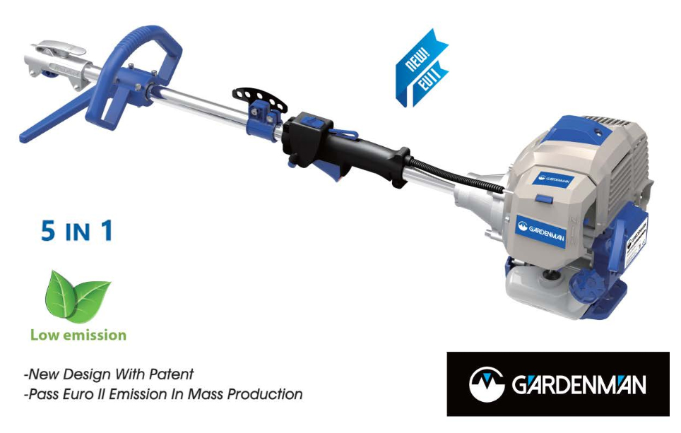 GARDENMAN GMMT508 Θαμνοκοπτικό πολυεργαλείο 50.8cc 002-047 εως 12 ...