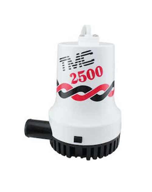 TMC 06602 Αντλία βυθού πλαστική χωρίς φλοτέρ 12V 2500GAL 38044