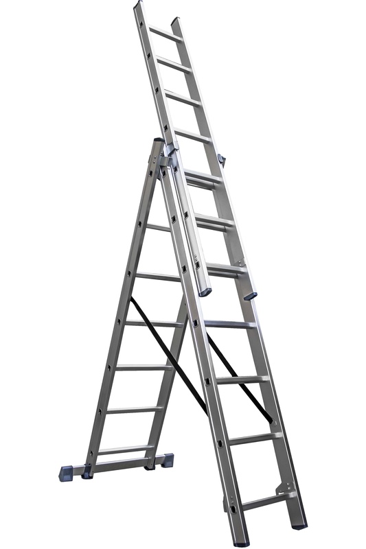 BORMANN BHL5090 ΣΚΑΛΑ ΤΡΙΠΛΗ ΑΛΟΥΜΙΝΙΟΥ 6063 029656 ΕΩΣ 6 ΑΤΟΚΕΣ ΔΟΣΕΙΣ